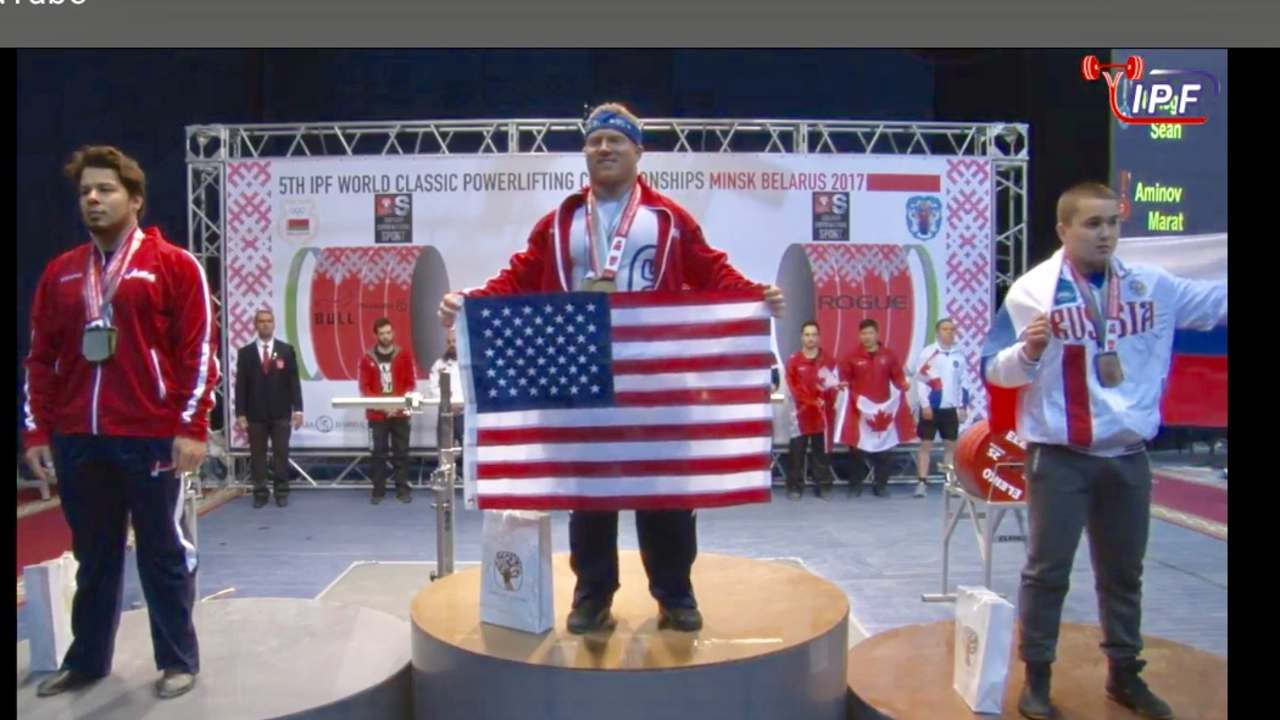 Deuce Gruden Wins Gold At World Classic Powerlifting Championships