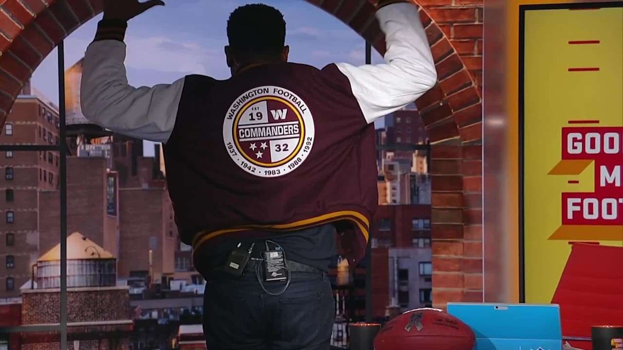 'GMFB' shows off Washington Commanders swag