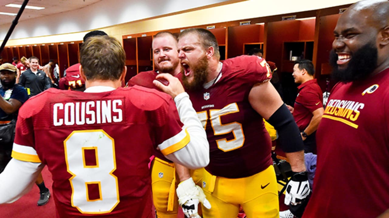 PHOTOS: Redskins Postgame Celebration After Week 6 Victory