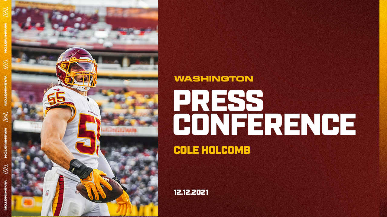 LB Cole Holcomb "It's Still All Right In Front Of Us" | Press Conference