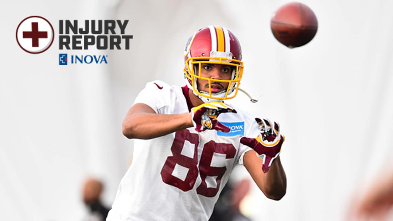 #WASvsPHI Injury Report: Jordan Reed Questionable