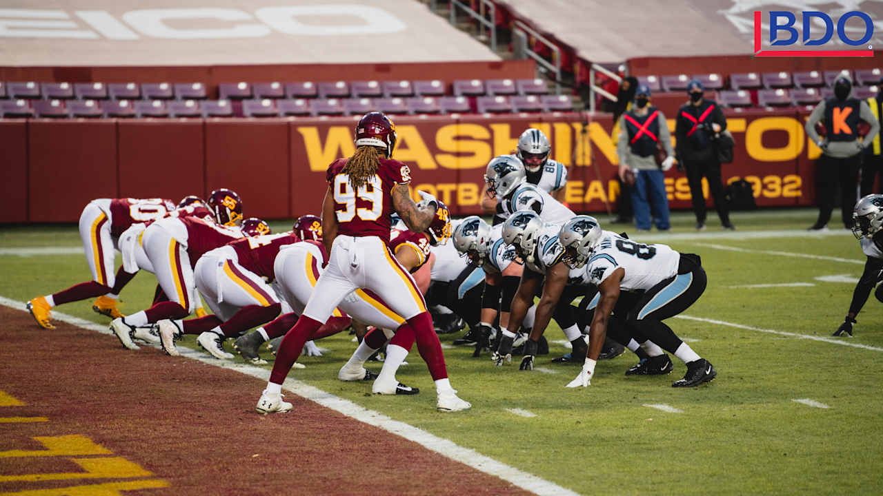 Washington-Panthers Monday Stats Pack