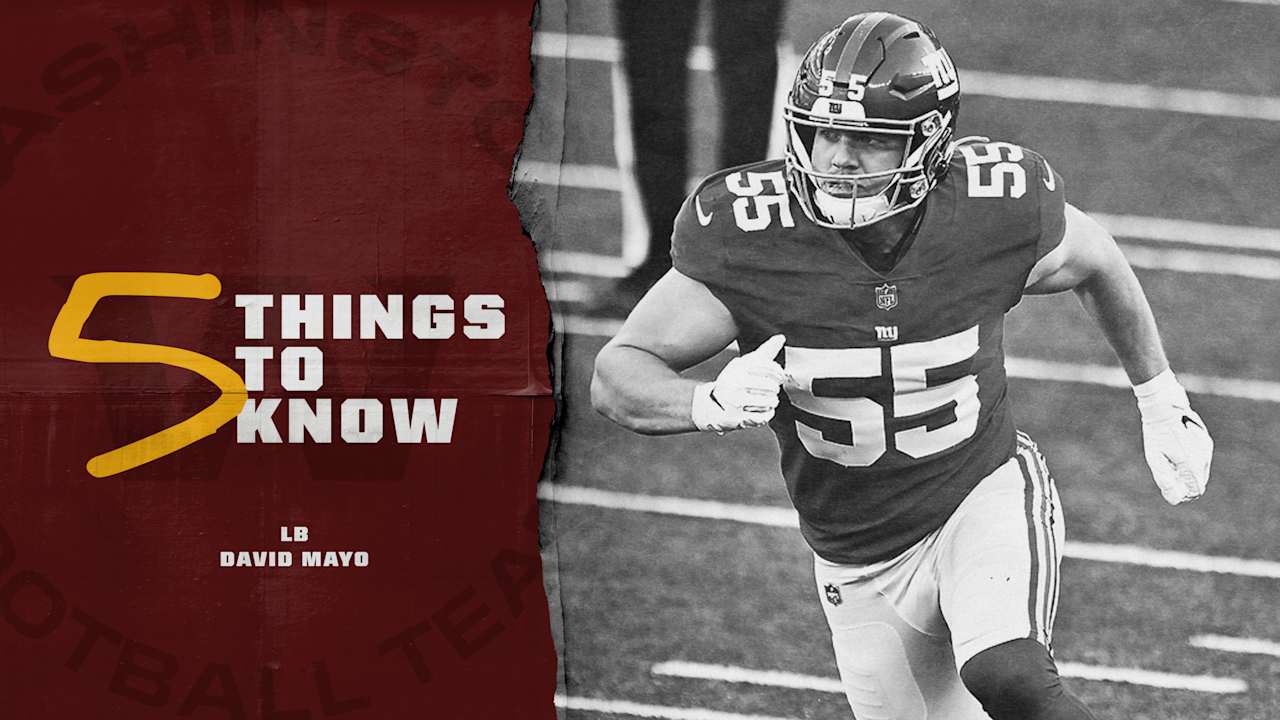 5 Things To Know About LB David Mayo