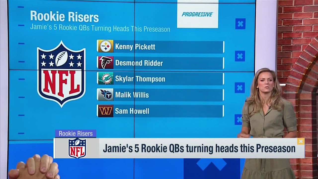 Jamie Erdahl's five rookie QBs turning heads this Preseason 'GMFB'