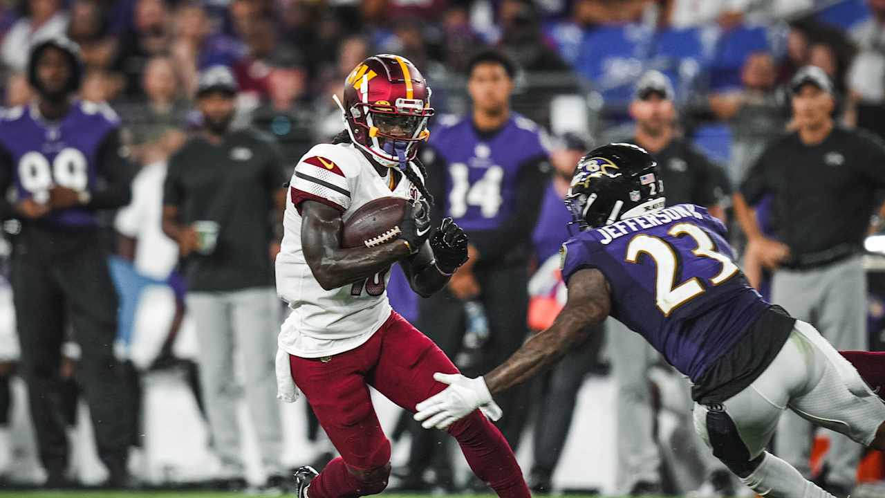 Michel showcases awareness on 28-yard catch and run after Ravens fail ...