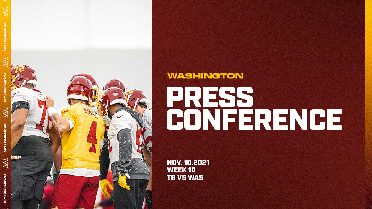 Washington Football Press Conference Round-Up | Wed., Nov. 10