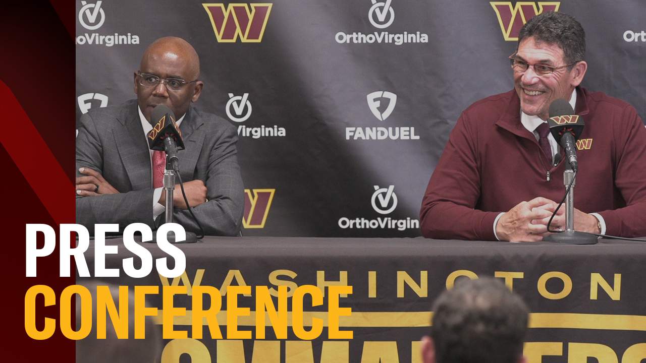 Ron Rivera and Martin Mayhew joint press conference | 'The guy just has ...