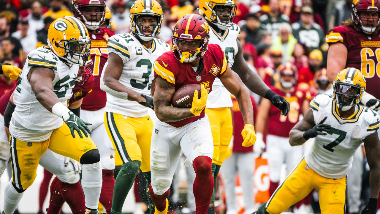 Commanders' top plays vs. Packers Week 7