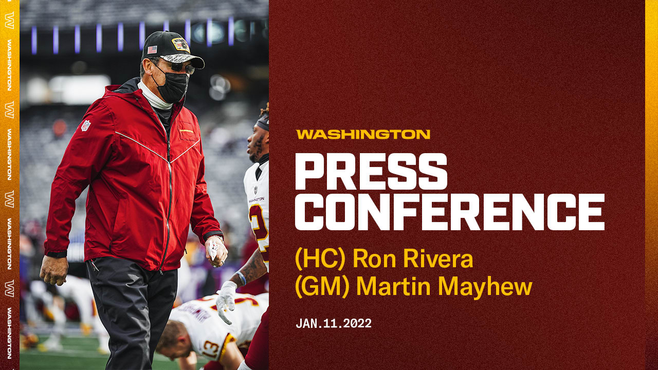 HC Ron Rivera And GM Martin Mayhew | End Of Season Press Conference