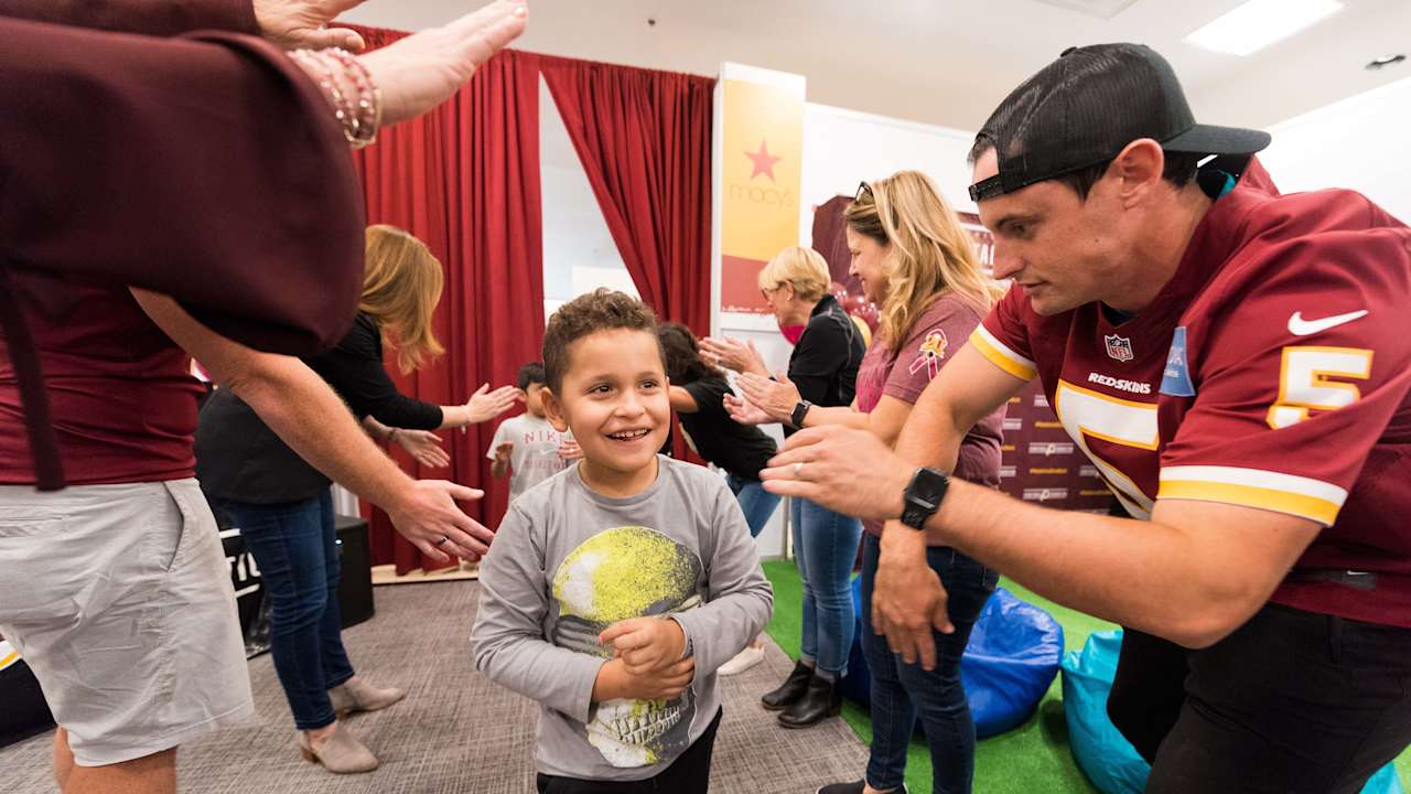 Redskins Charitable Foundation and Macy's Share The Warmth With Local ...