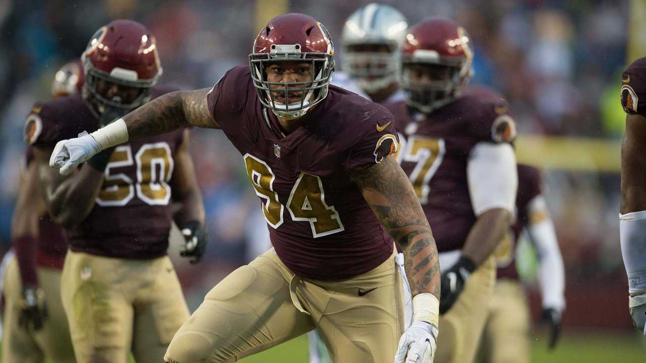 Defensive Highlights: Redskins - Cowboys (2017, Week 8)