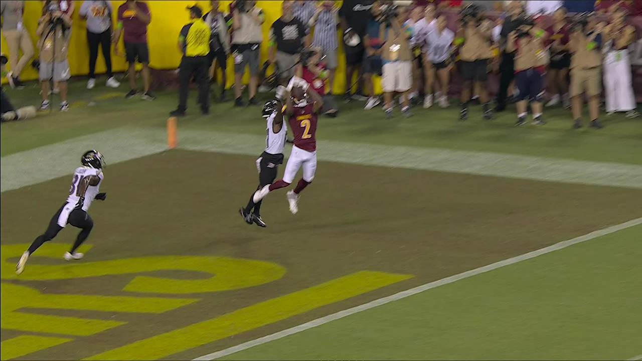 Commanders take lead with Dyami Brown 11-yard TD from Howell