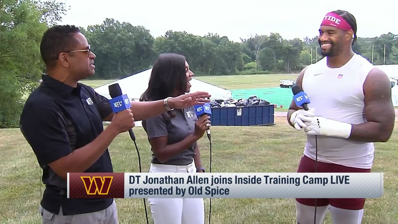 Commanders DT Jonathan Allen shares how he leads by example to help his ...