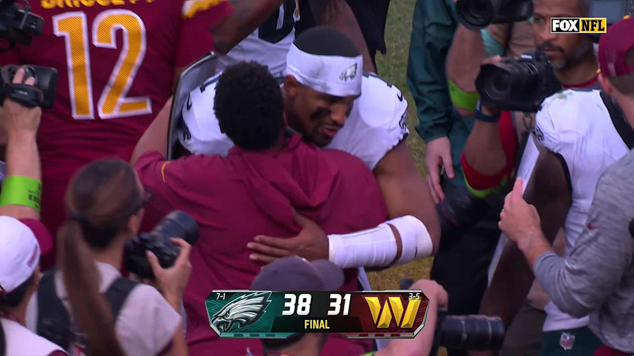 Eagles vs. Commanders highlights Week 8