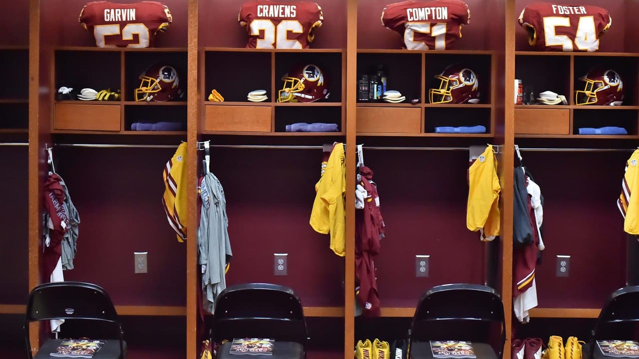 Redskins Set Up Locker Room For Cowboys Game
