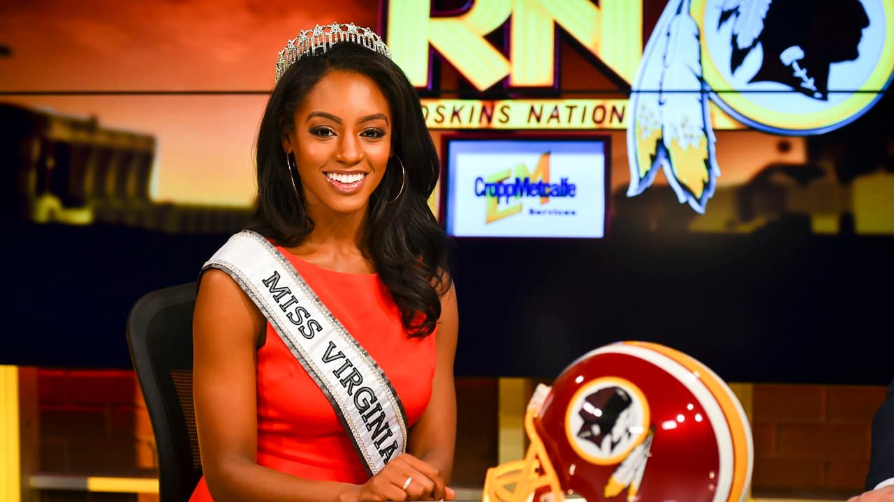 Miss Virginia Visits Redskins Park