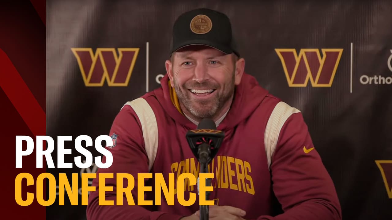 Scott Turner Press Conference | "That's what this game is about; we ...