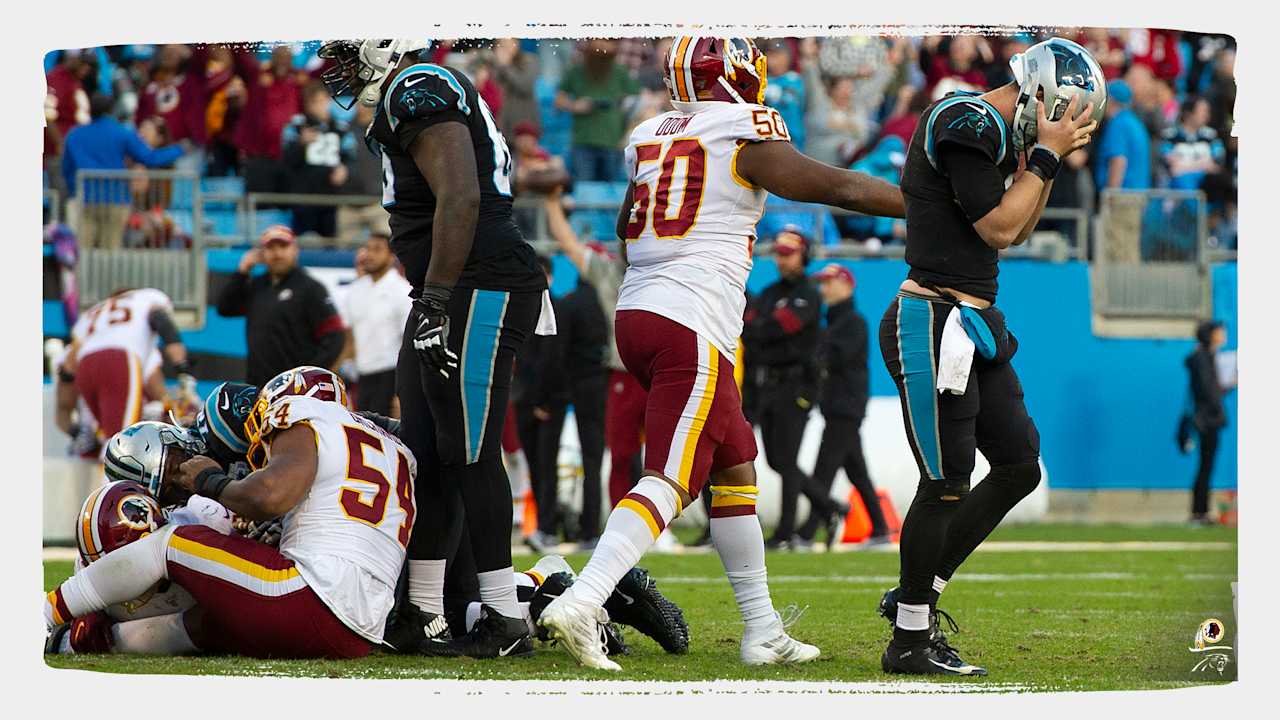 Redskins Defense Shows Grit With Game-Saving Goal Line Stand Vs. Carolina