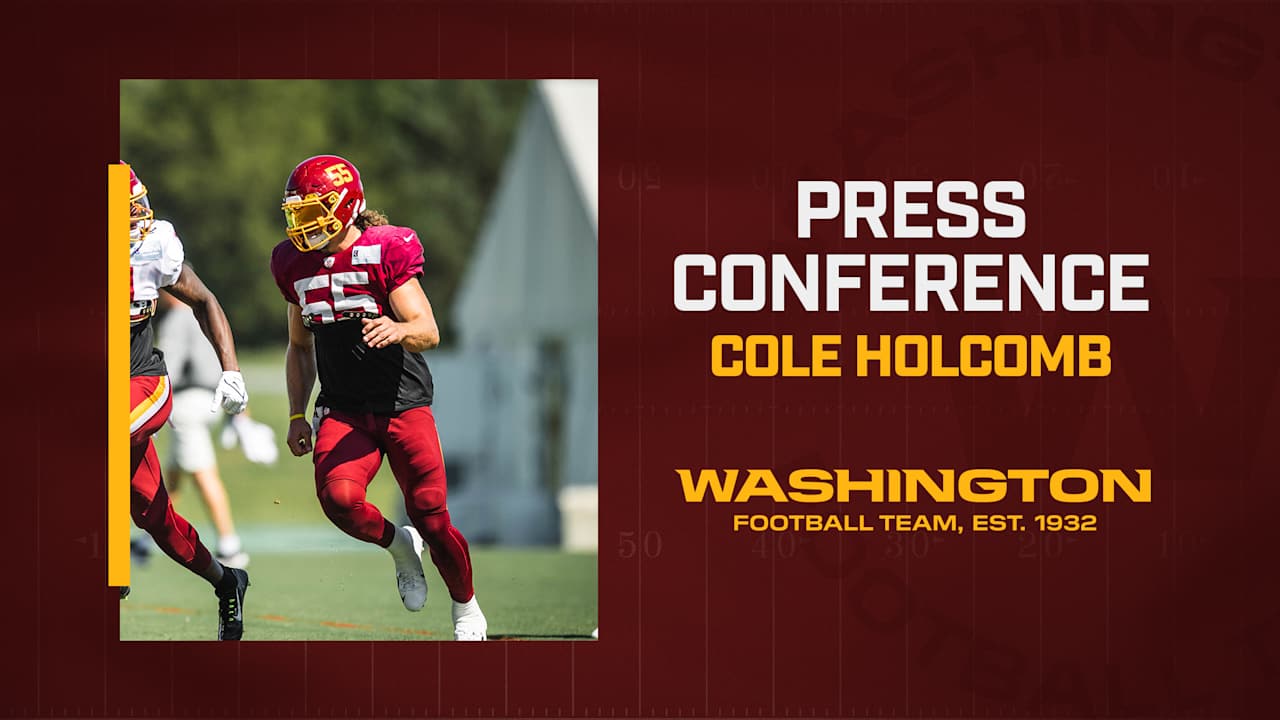LB Cole Holcomb "Main Focus Is LA, We're Getting Ready To Go" | Press ...
