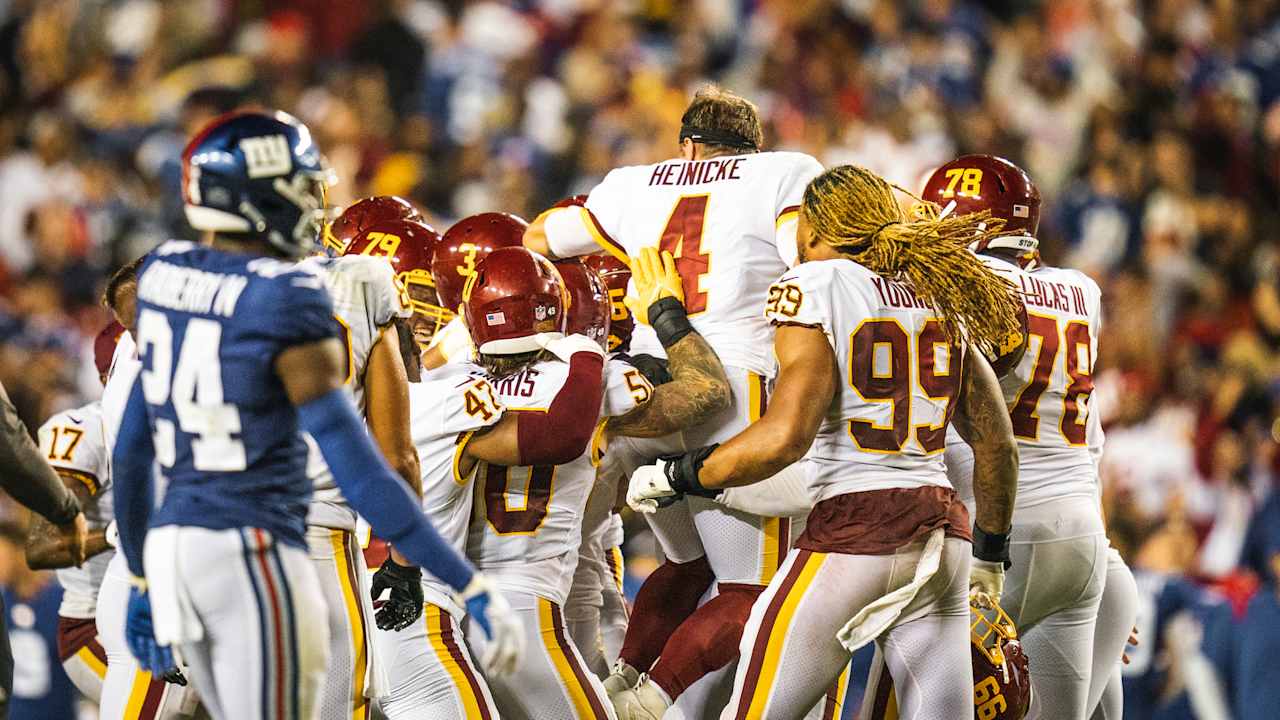 PHOTOS | Washington vs. Giants, Week 2