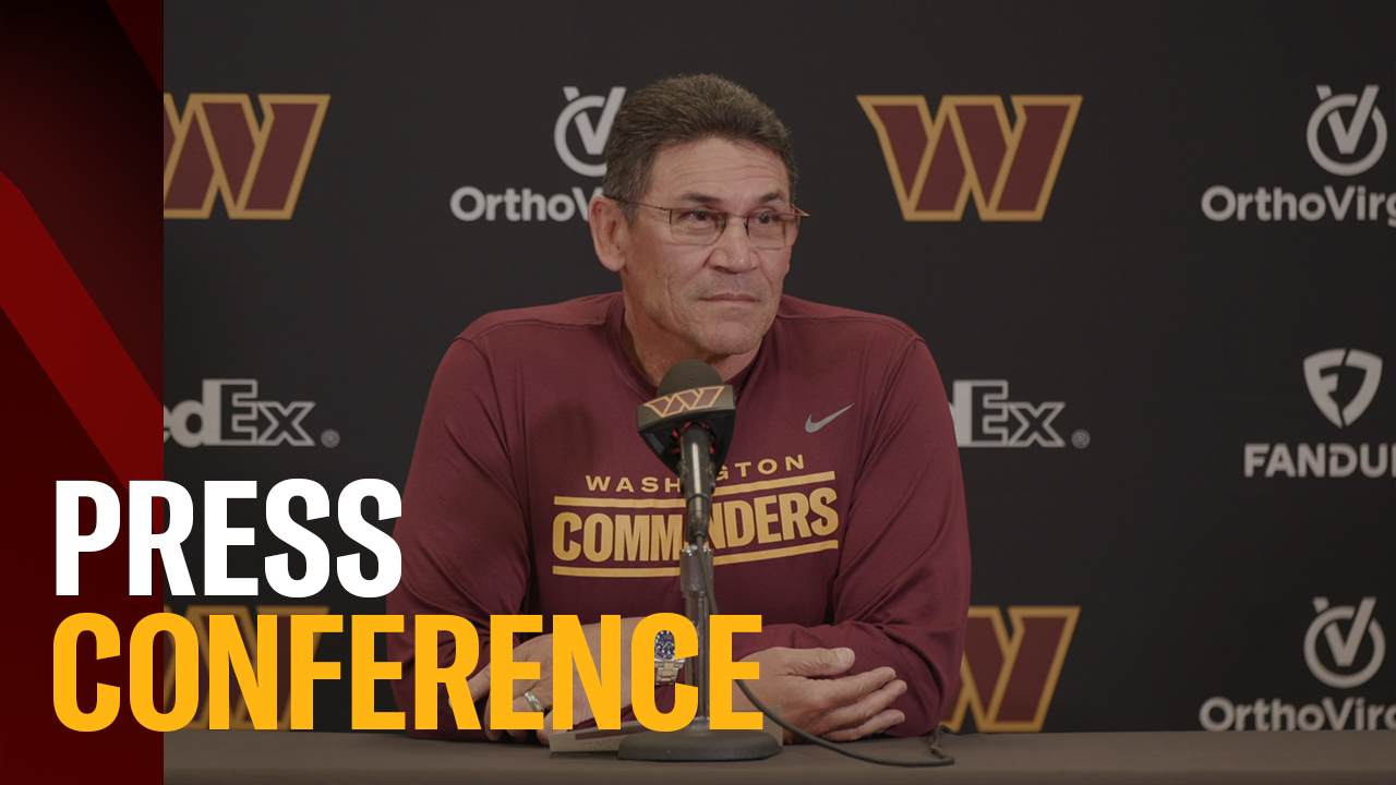 Ron Rivera press conference | 'You really see the improvement in those ...