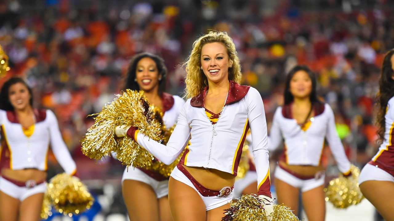 Redskins Cheerleader Rachel K's Game Day Photos
