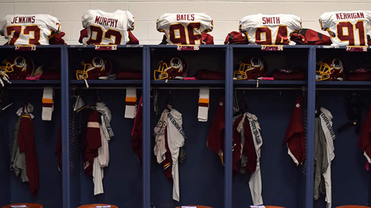 PHOTOS: Redskins Set Up Locker Room For Ravens Game