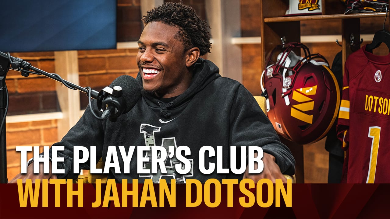The Player's Club | Jahan Dotson talks a 'receiver's dream'