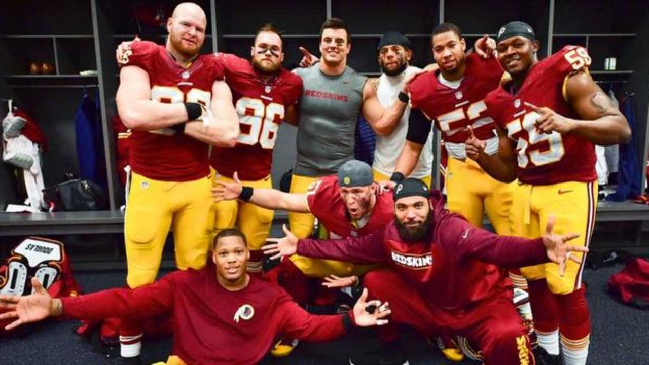 PHOTOS: Redskins Celebrate Cowboys Victory!