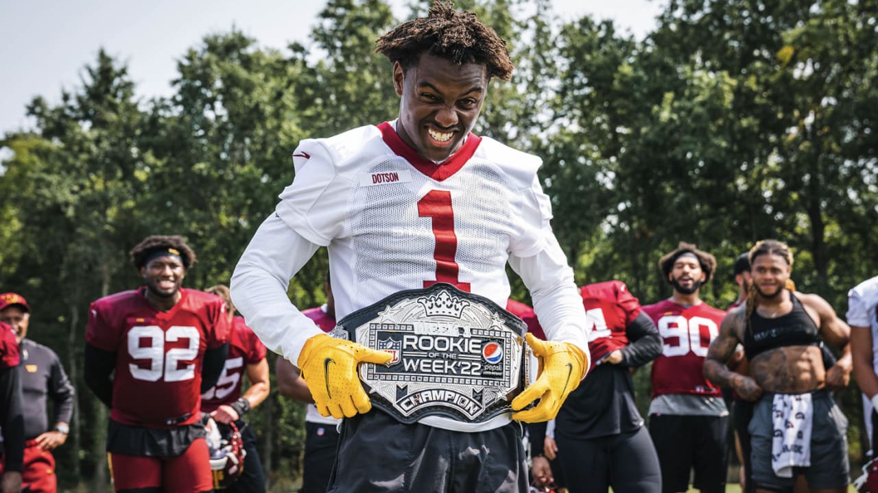 Jahan Dotson named Pepsi Zero Sugar NFL Rookie of the Week