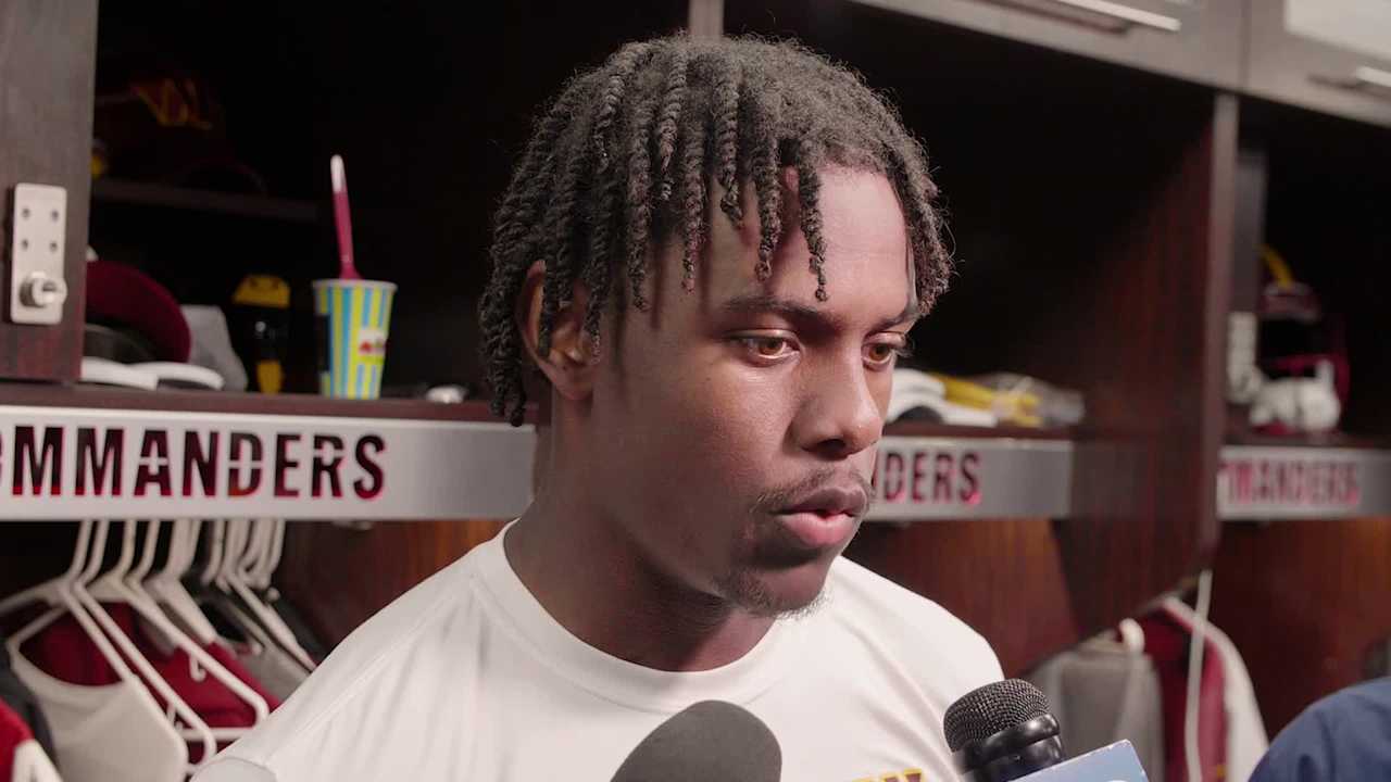 WR Jahan Dotson | "We're all doing everything possible"