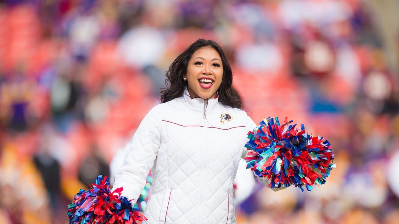 Redskins Cheerleader Erika's Game Day Photos