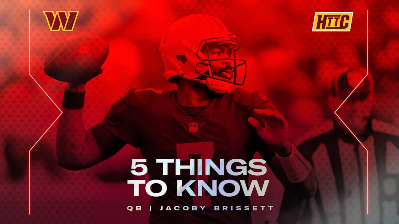 Five things to know about QB Jacoby Brissett