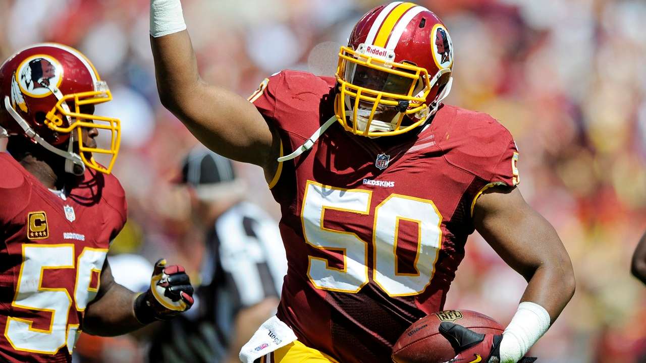 LB Rob Jackson Re-signs with Washington