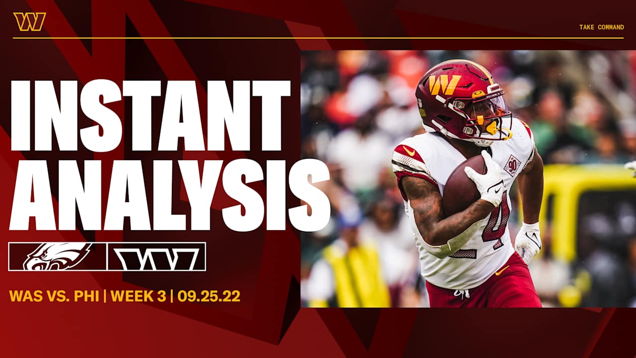 Instant Analysis | Commanders offense struggles in 24-8 defeat