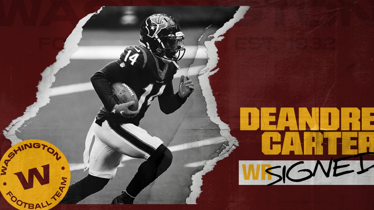 Washington Signs WR/KR DeAndre Carter