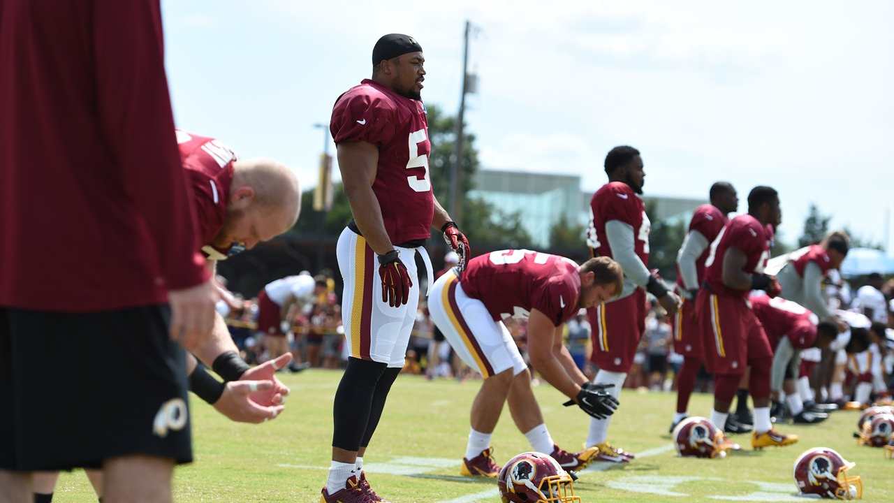 2015 Washington Redskins Training Camp Day 4: Practice