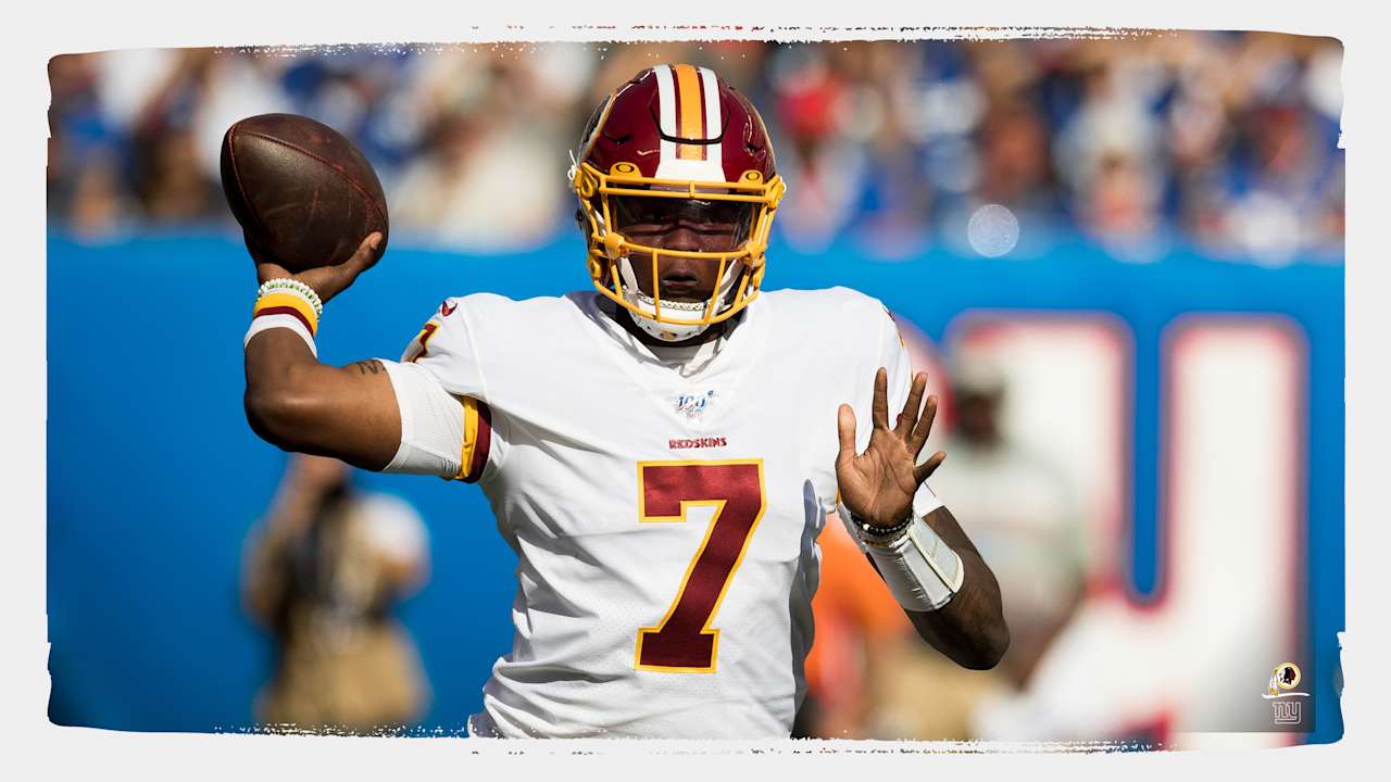 Through Four Games, Dwayne Haskins And The Redskins Have Been Pleased ...