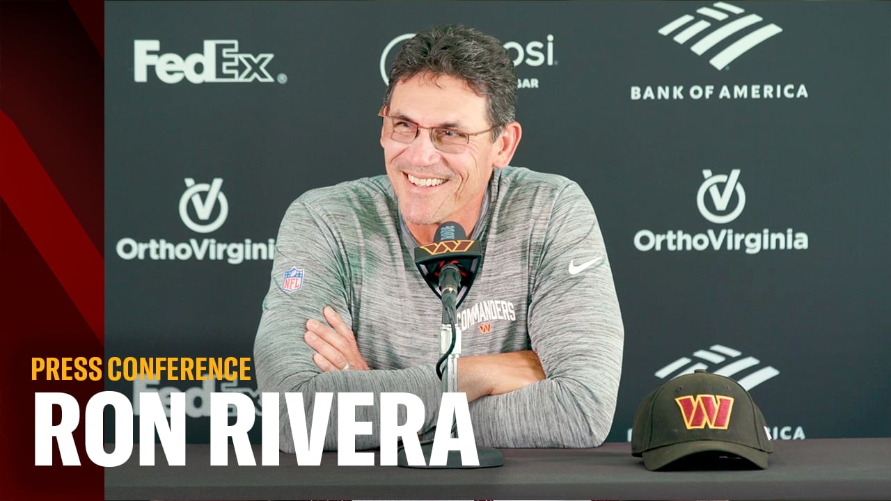 HC Ron Rivera | 'We feel very strongly going into this season…that we got a guy'