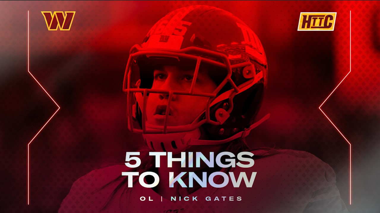 Five things to know about OL Nick Gates