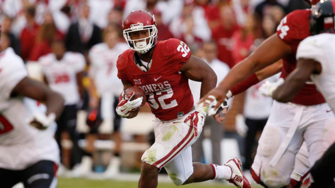 PHOTOS: Redskins Select Oklahoma Running Back Samaje Perine