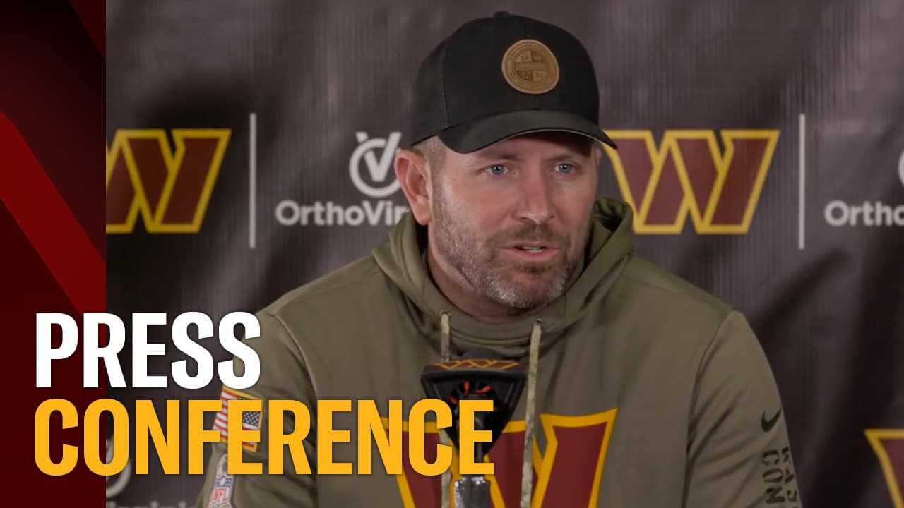 Scott Turner Press Conference | "We want to be physical"