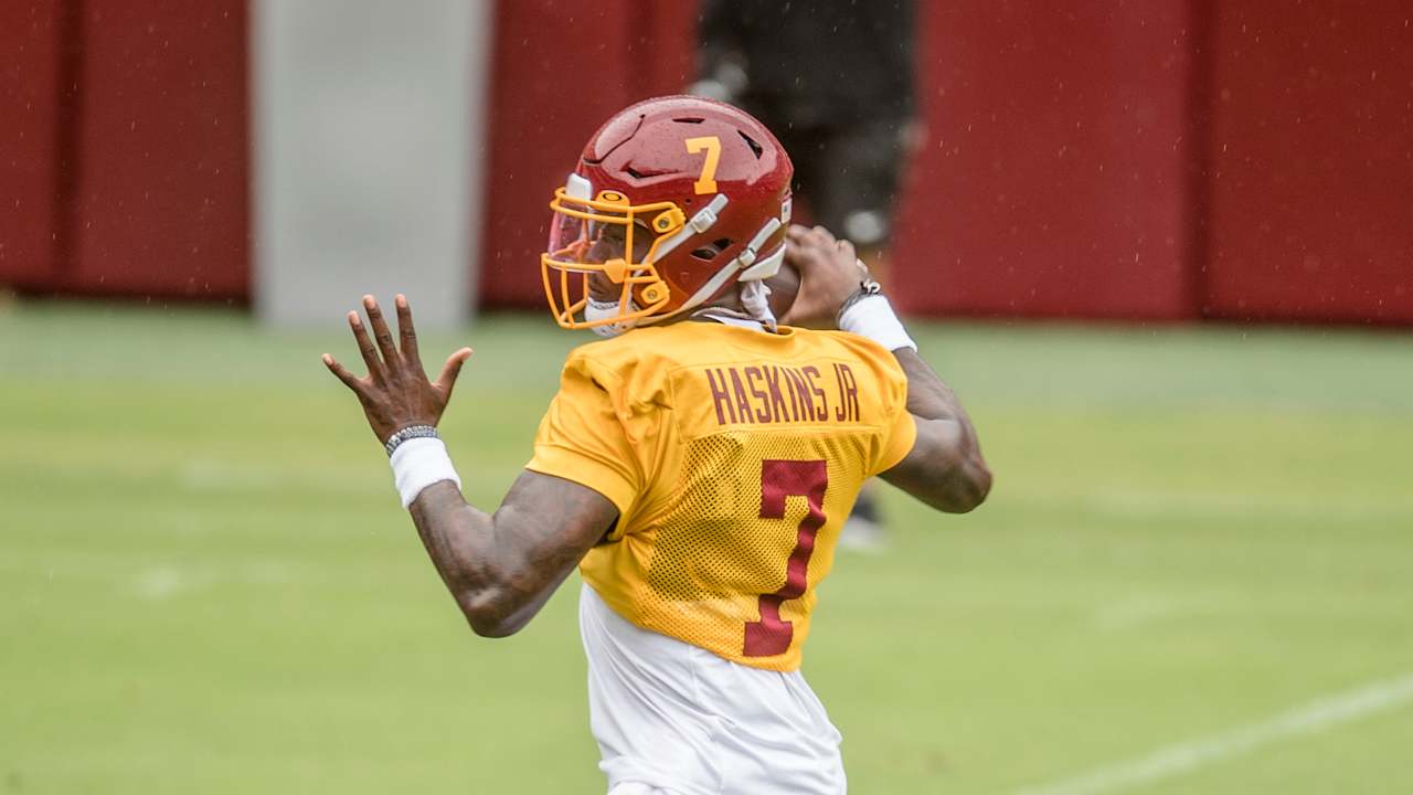'He Deserves The Opportunity': Dwayne Haskins Named Starting ...