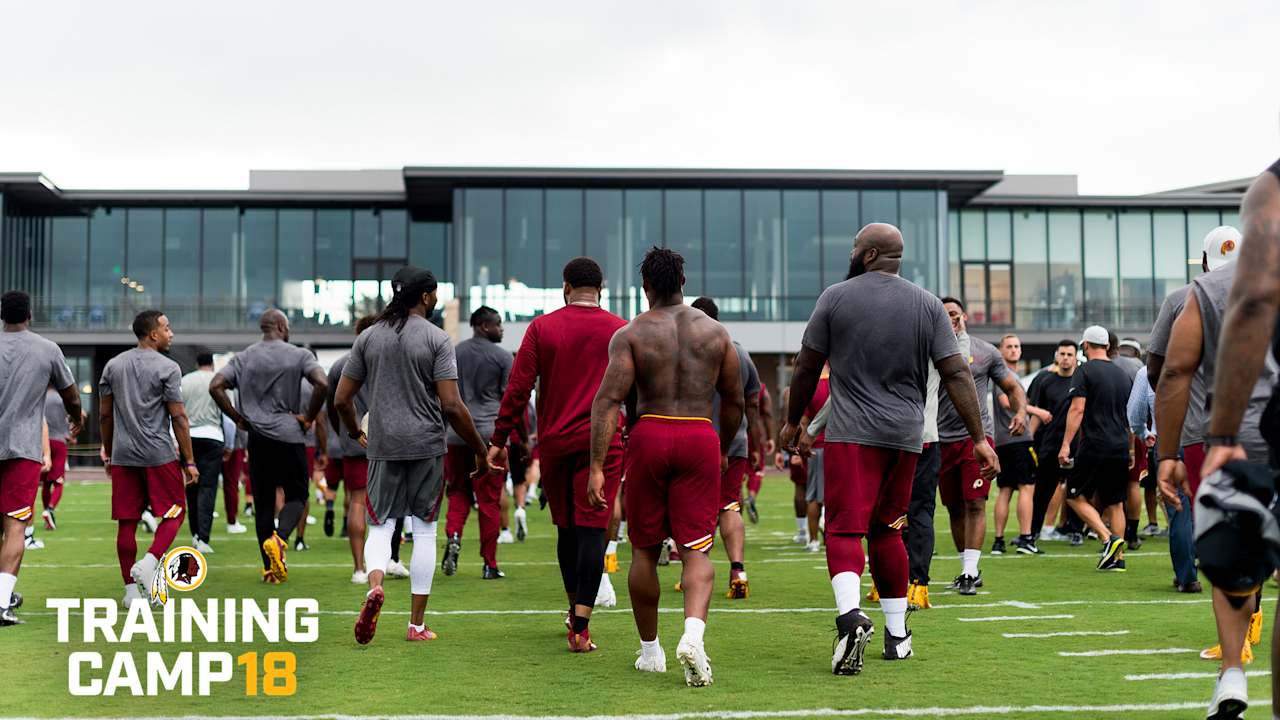 Redskins Arrive For 2018 Training Camp