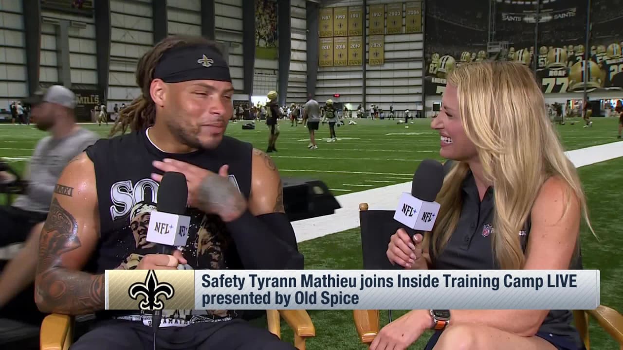 Tyrann Mathieu joins 'Inside Training Camp Live' to talk Year 2 with Saints
