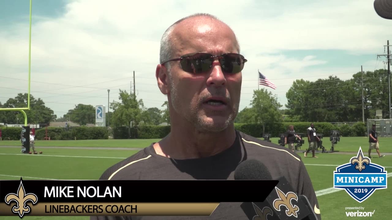 Mike Nolan Minicamp Day 1 - June 11, 2019