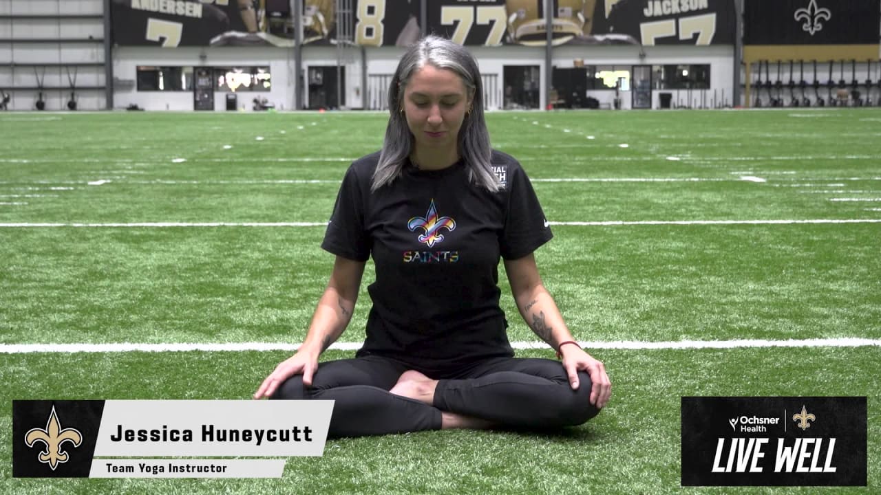 Motivation Monday: Breathing with Jessica Huneycutt | Saints Live Well