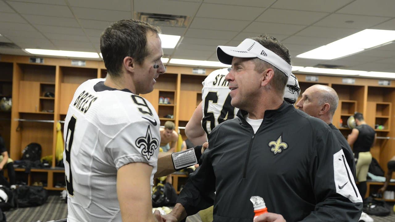 Locker Room after the Falcons game