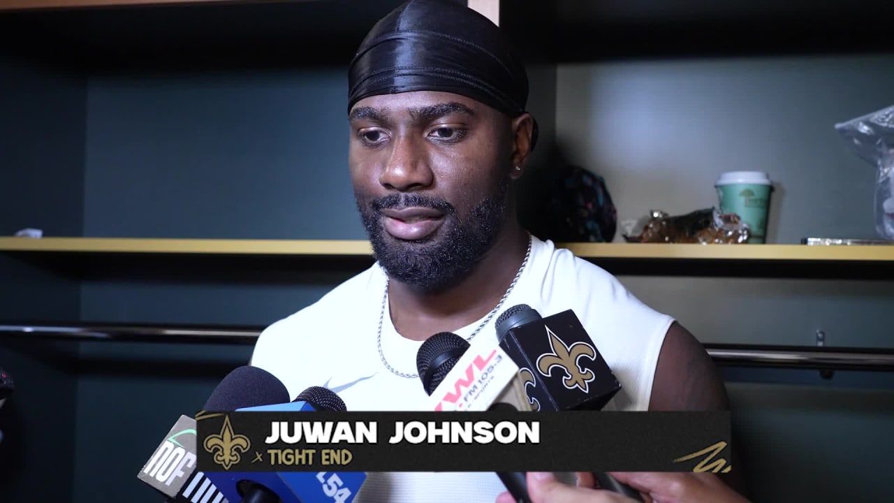 Juwan Johnson | Saints-Packers Postgame Interview | 2023 NFL Week 3