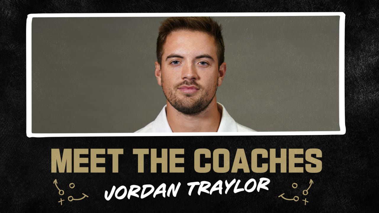 Meet the New Orleans Saints coaches: Jordan Traylor